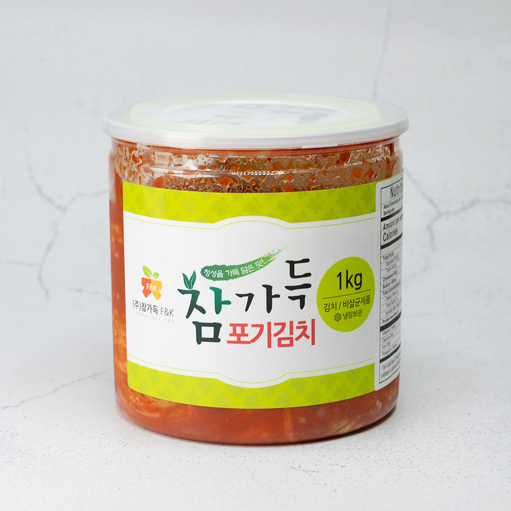 [참가득] 이노캔 서울식 포기김치 1kg - 전통의 맛 | Wooltari
